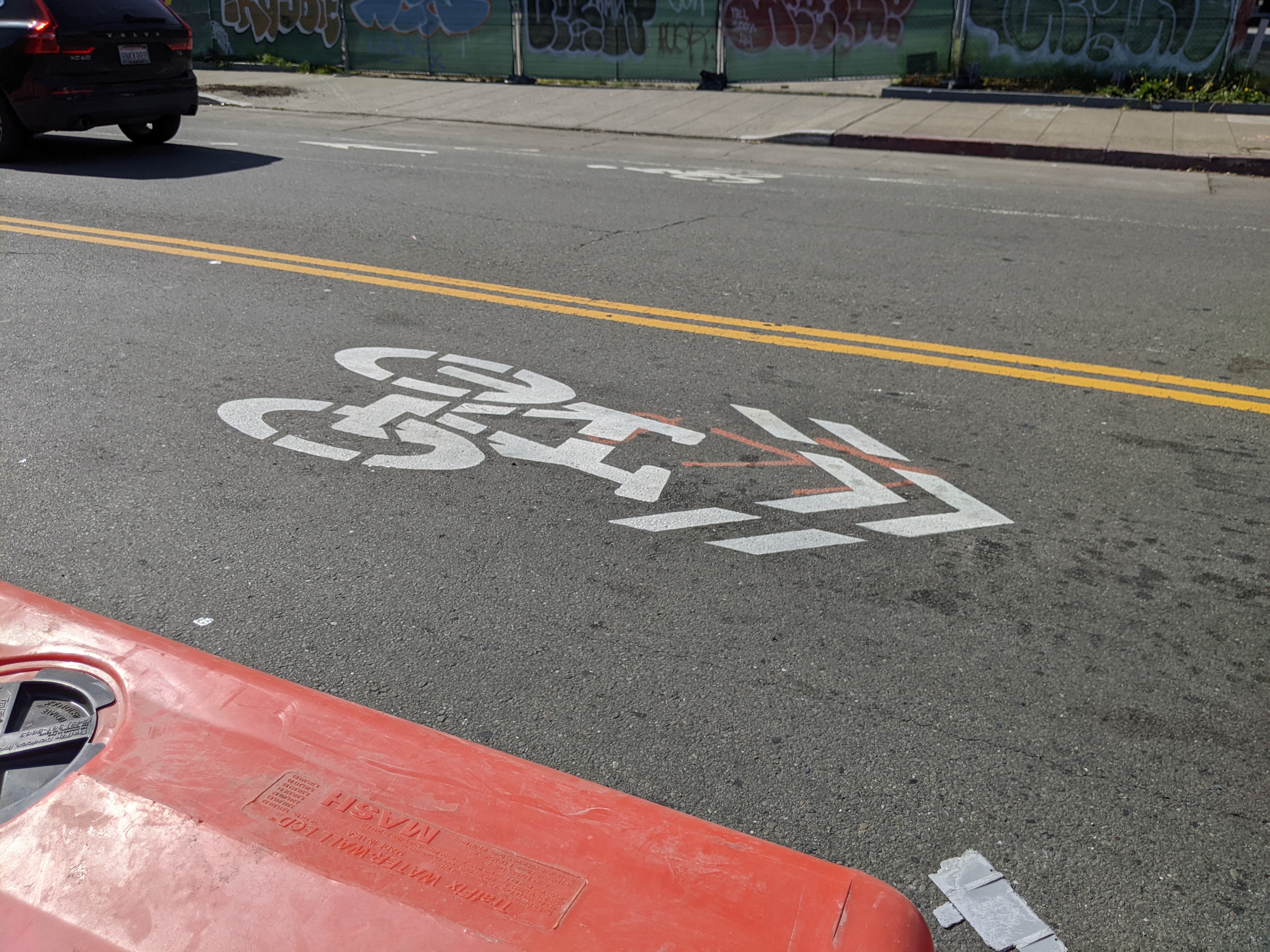 Caltrans Rips out Oakland Bike Lanes - Streetsblog San Francisco